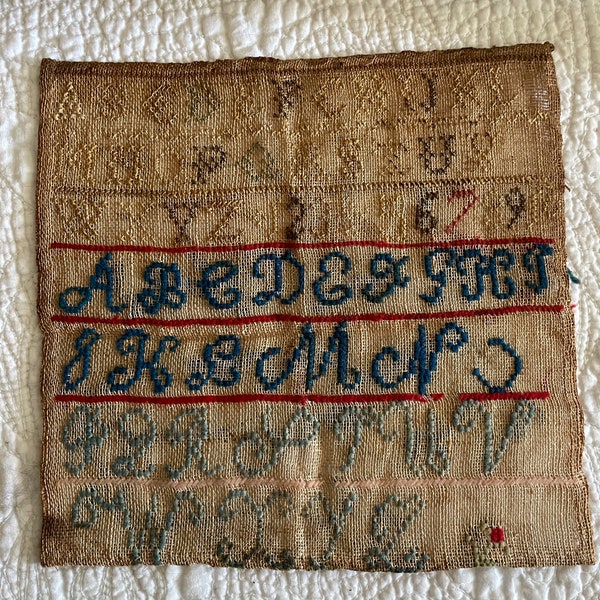 Antique Sampler - Etsy