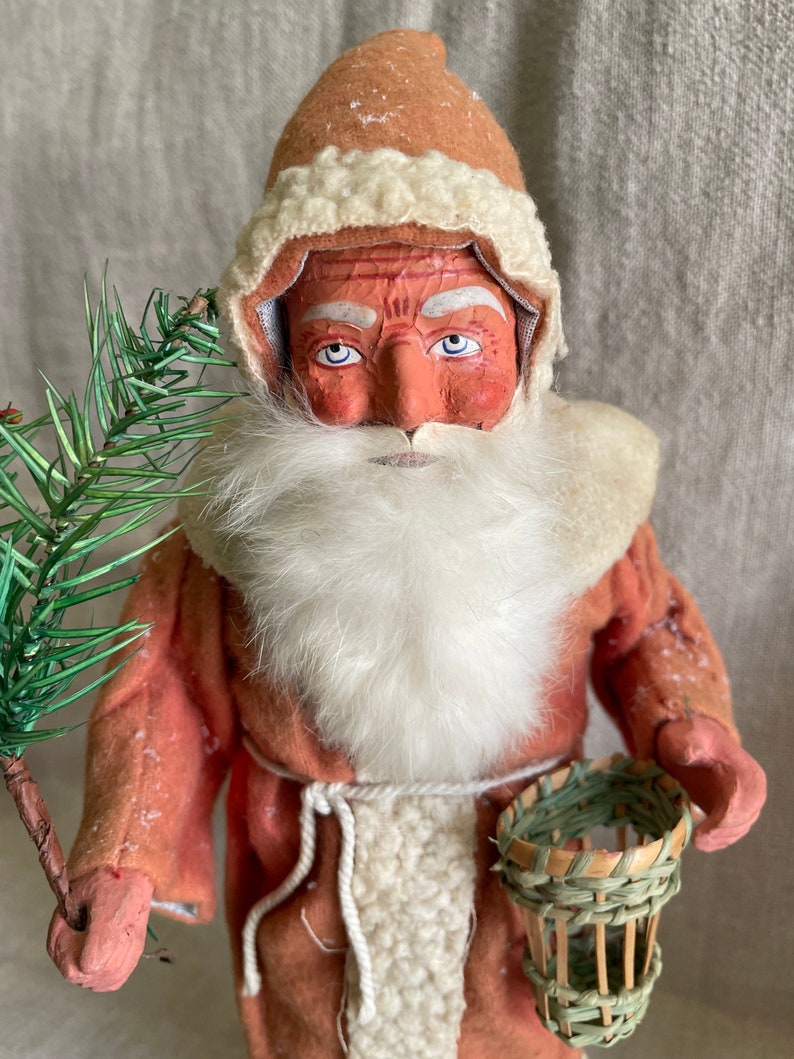 Antique Santa Candy Container 12 Inches Tall - Etsy