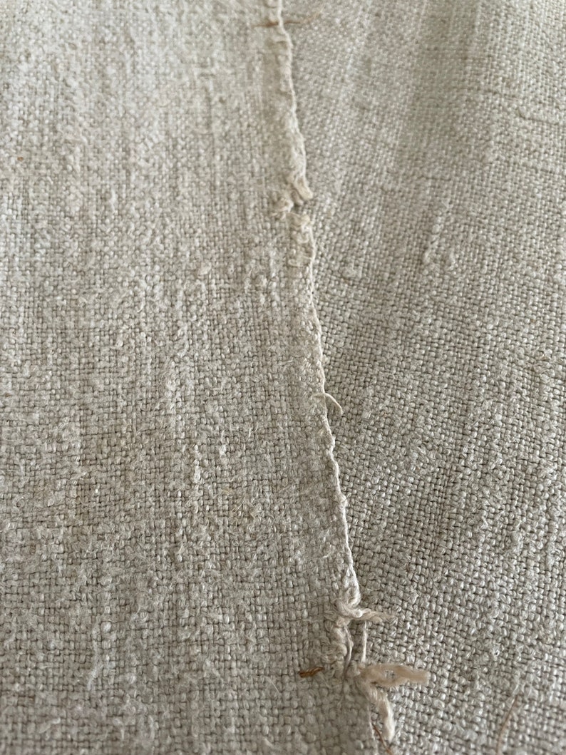 Antique Homespun Tow Linen Bed Sack - Etsy