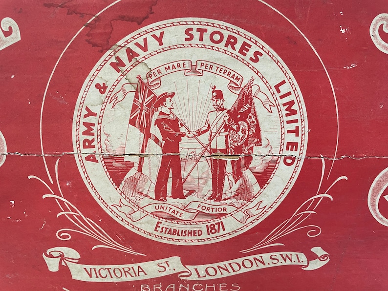 Antique Christmas Poppers Box - Etsy