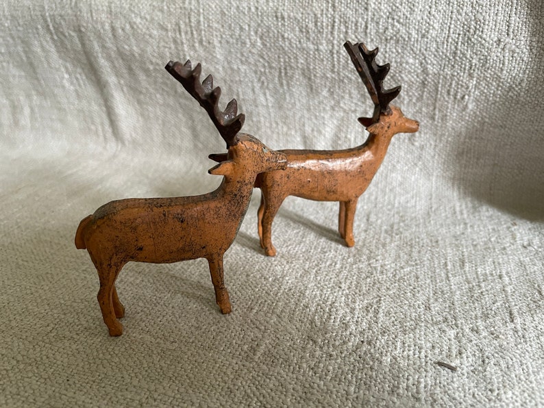 Antique Ark Animal Pair - Etsy