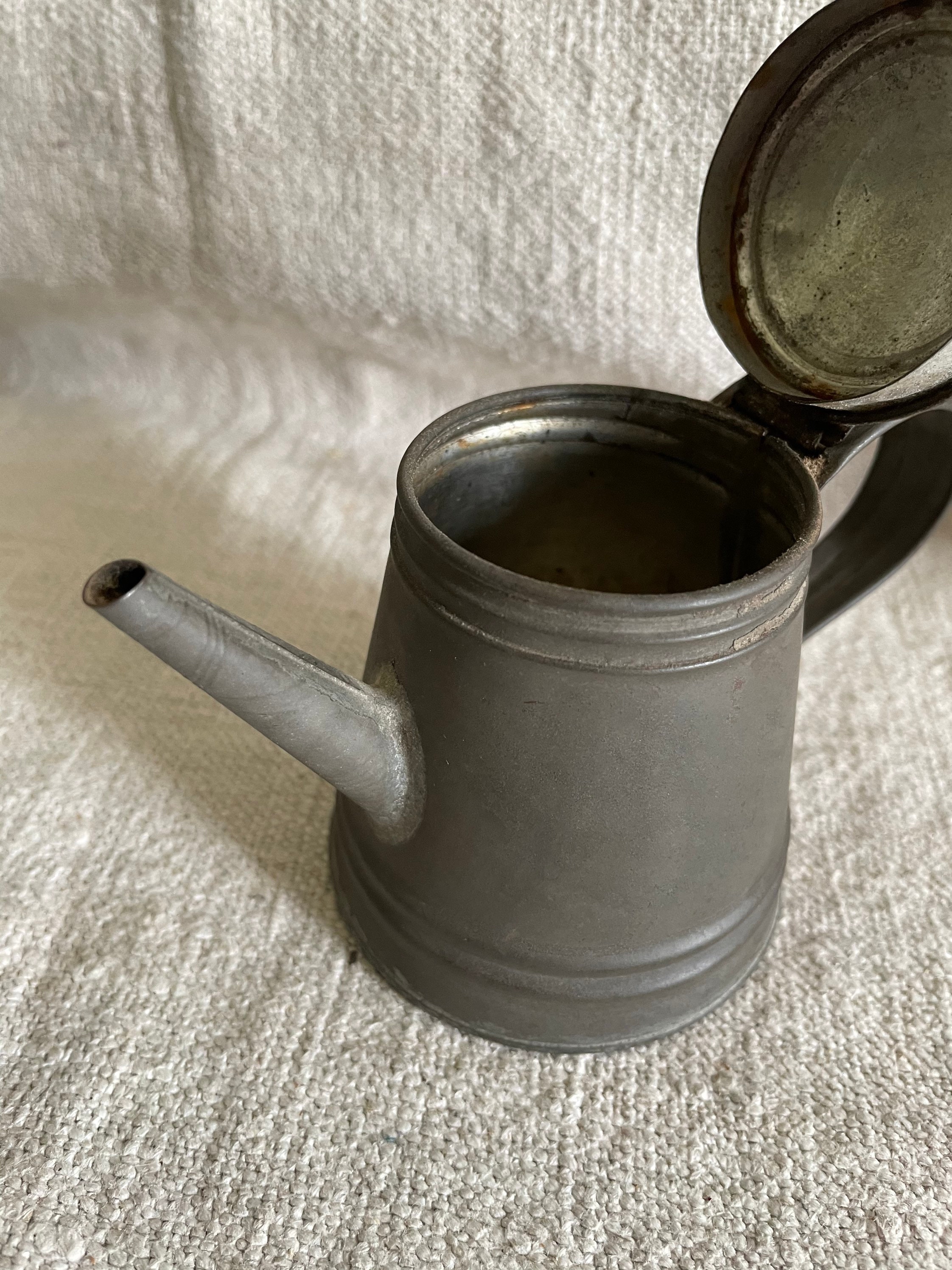 Antique Childs Tin Coffee Pot - Etsy UK