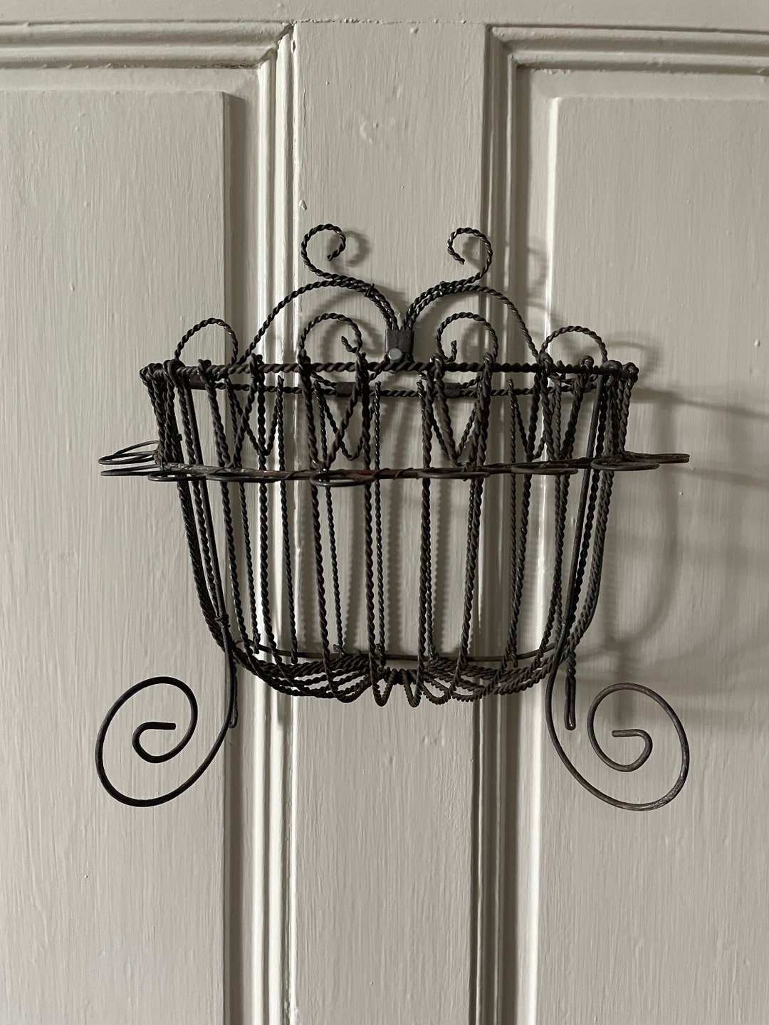 Antique French Wire Sponge Holder - Etsy