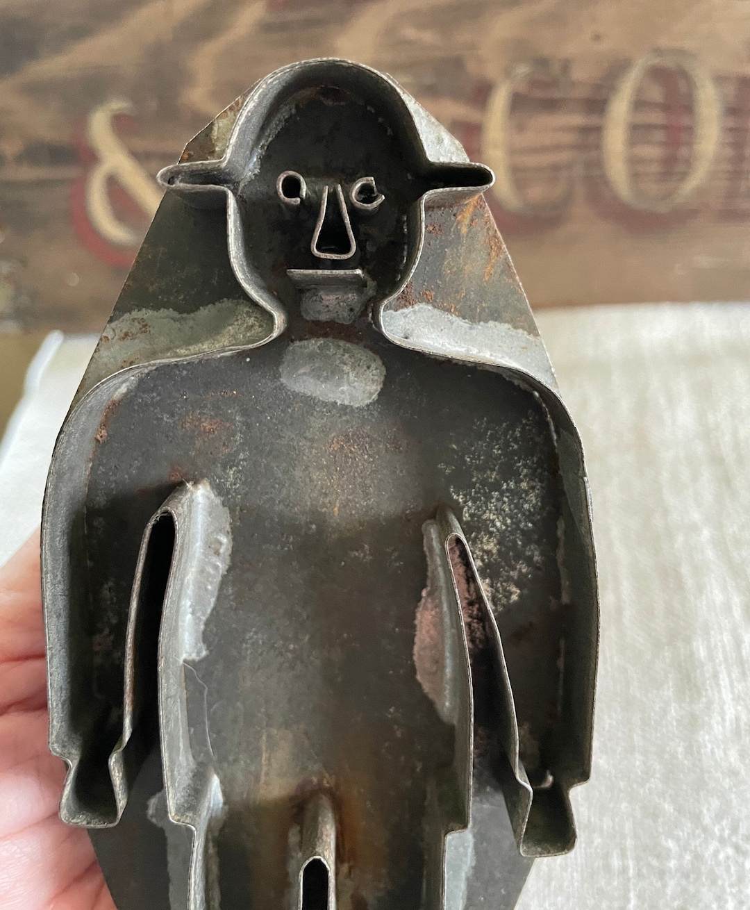 Antique Man Cookie Cutter - Etsy