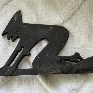 Antique Witch Boot Scraper - Etsy