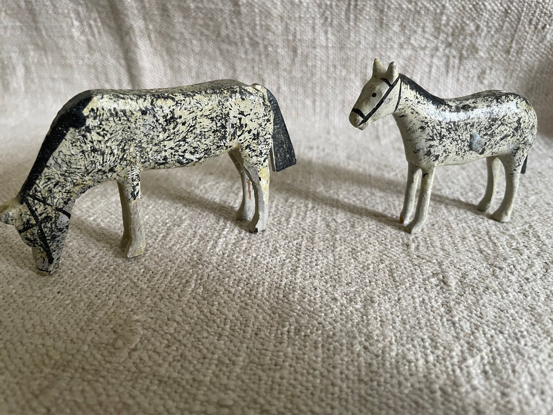 Antique Ark Animal Pair - Etsy