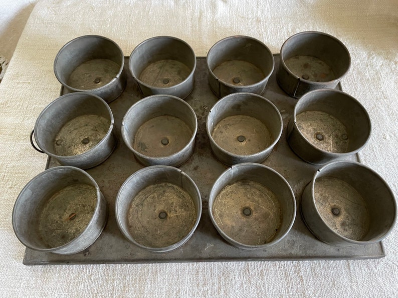 Antique Tin Food Mold - Etsy