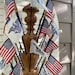 Antique Flag Holder and Flags - Etsy