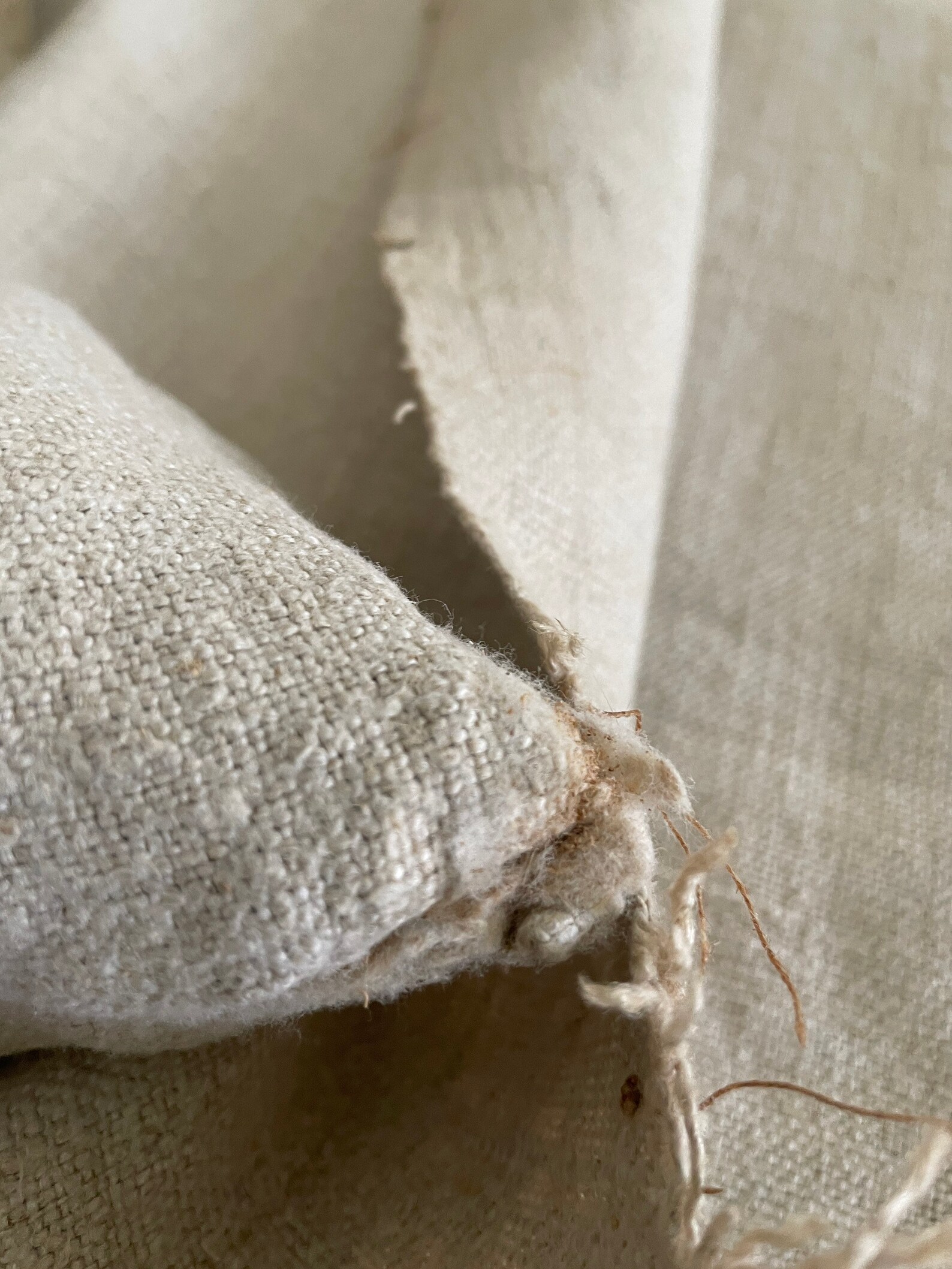 Antique Homespun Tow Linen Bed Sack - Etsy