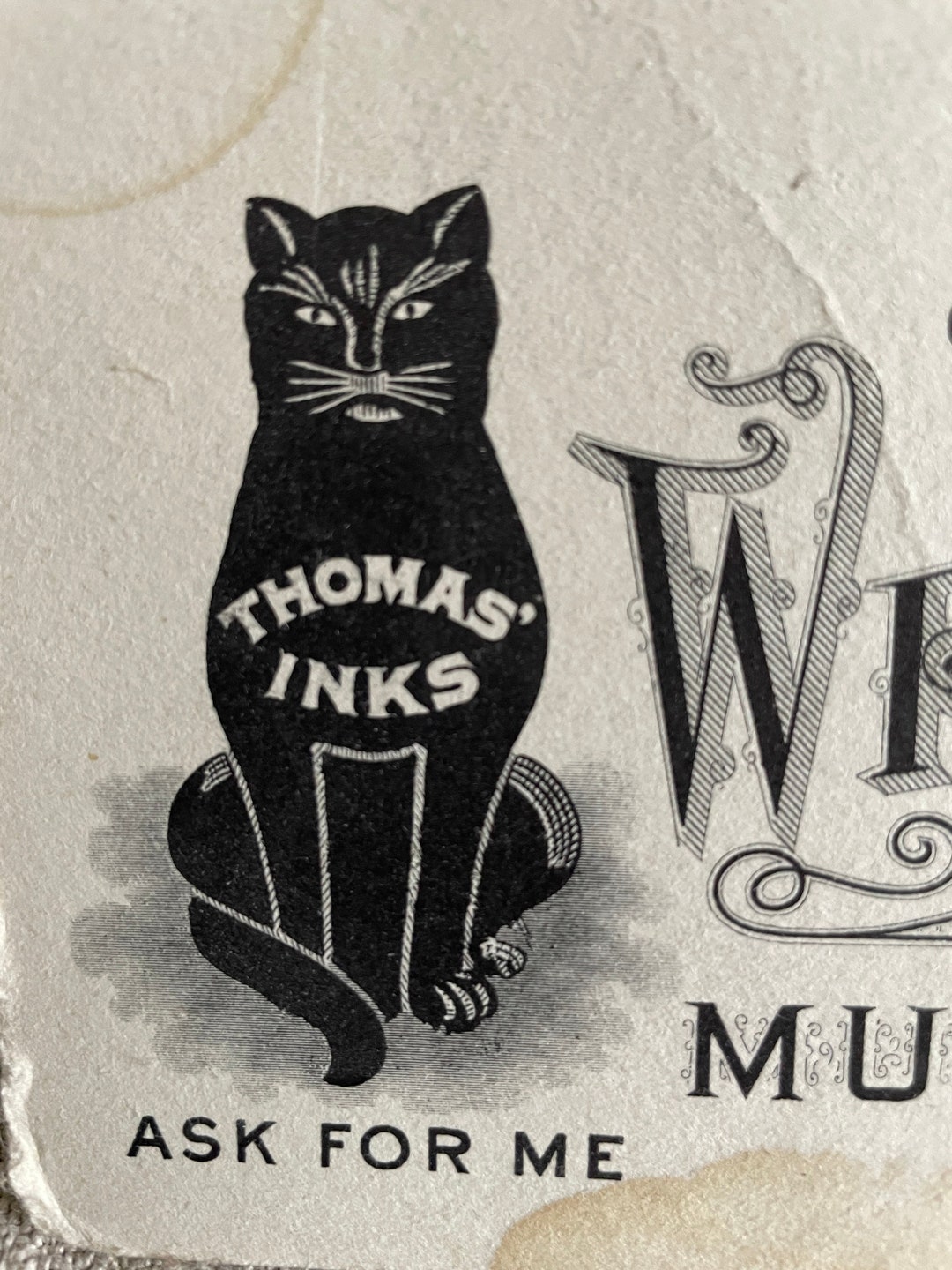 Antique Thomas’ink Blotter - Etsy