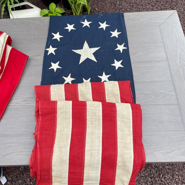 Antique Flag Bunting - Etsy