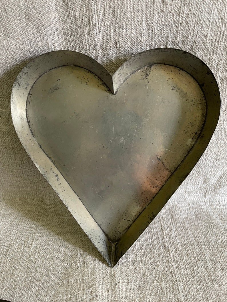 Antique French Heart Nesting Pans - Etsy