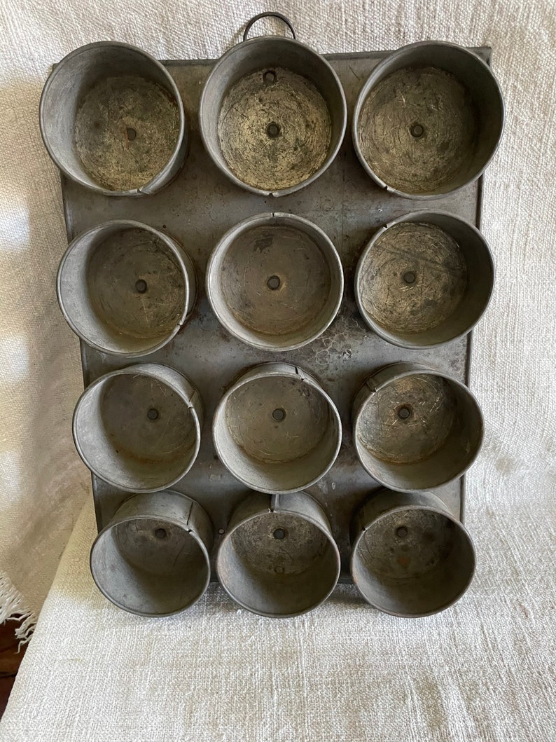 Antique Tin Food Mold - Etsy