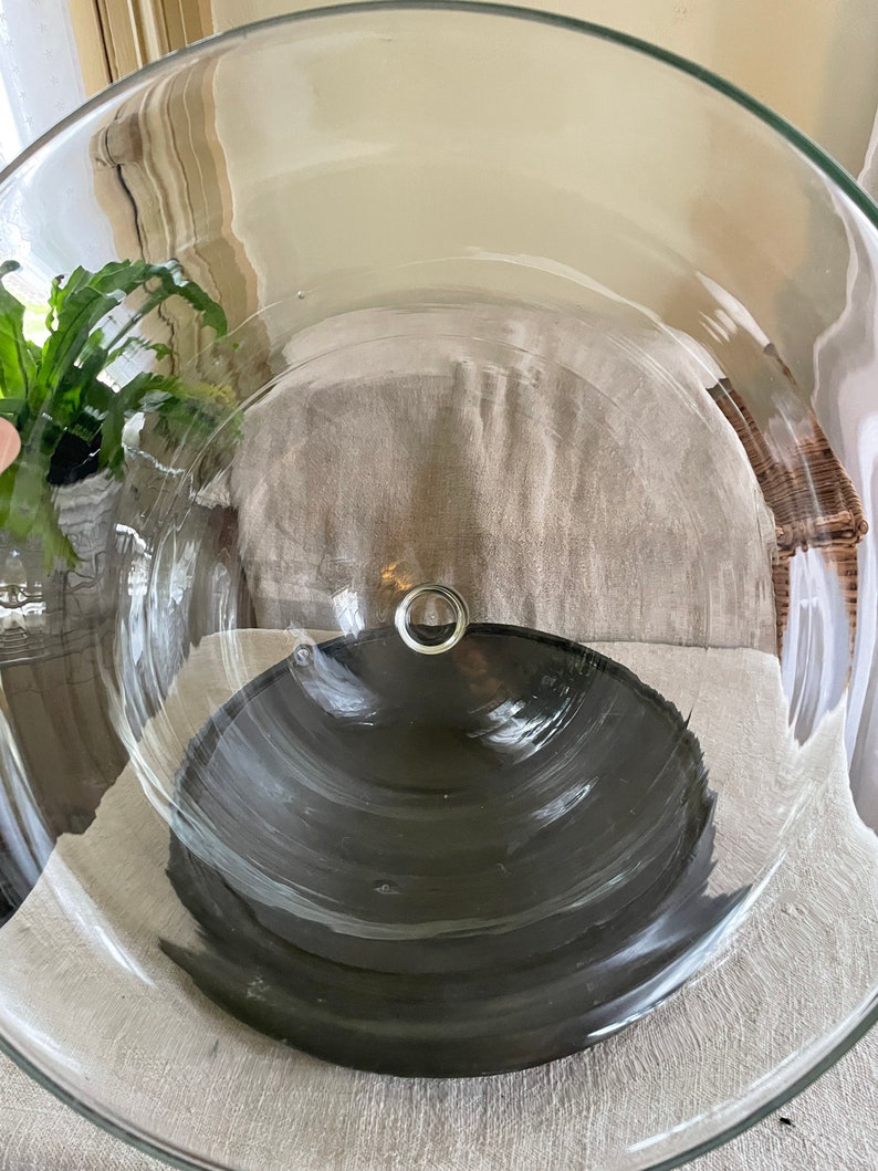 Antique Glass Cloche Extra Large - Etsy