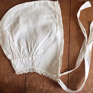 Antique Quaker Young Girl's Night Cap - Etsy