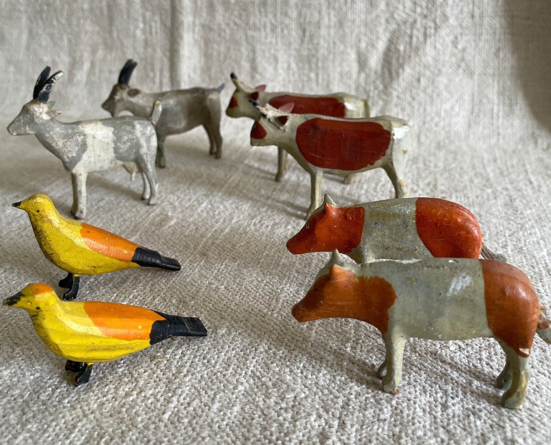 Antique Ark Animal Pair - Etsy