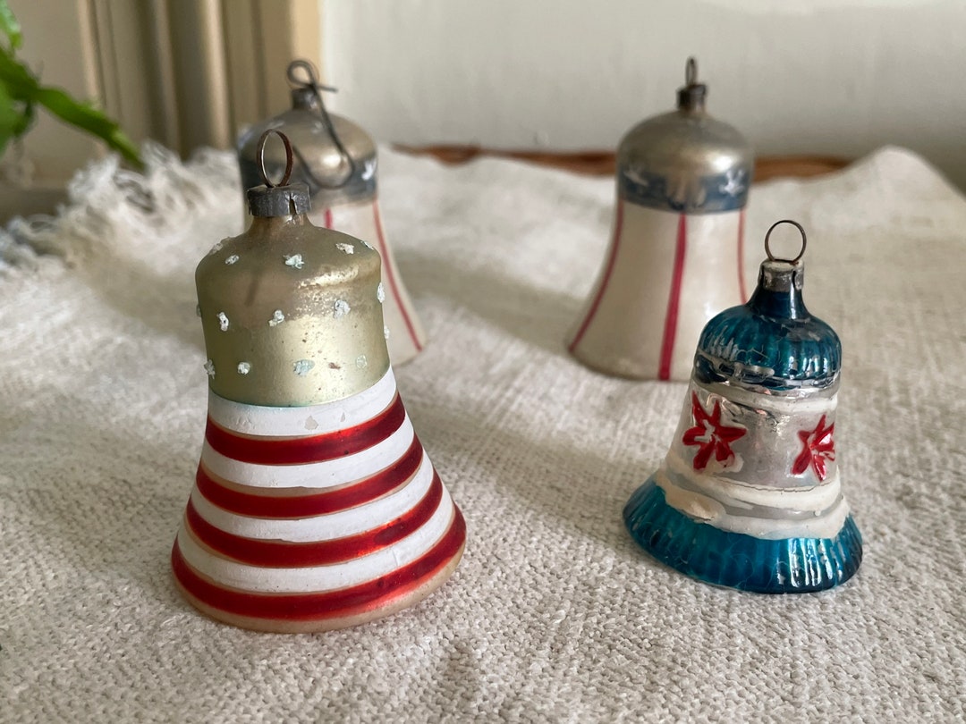 Antique Patriotic Bell Christmas Ornament - Etsy