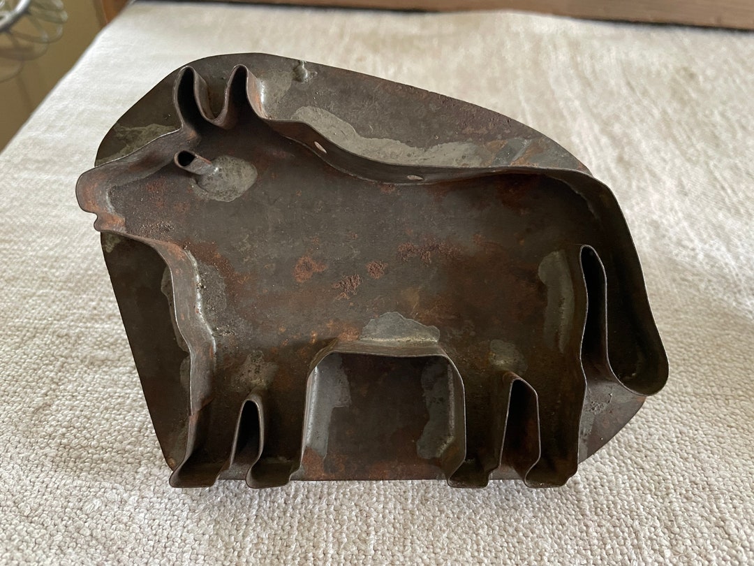 Antique Bull Cookie Cutter - Etsy