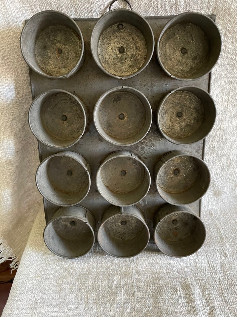 Antique Tin Food Mold - Etsy