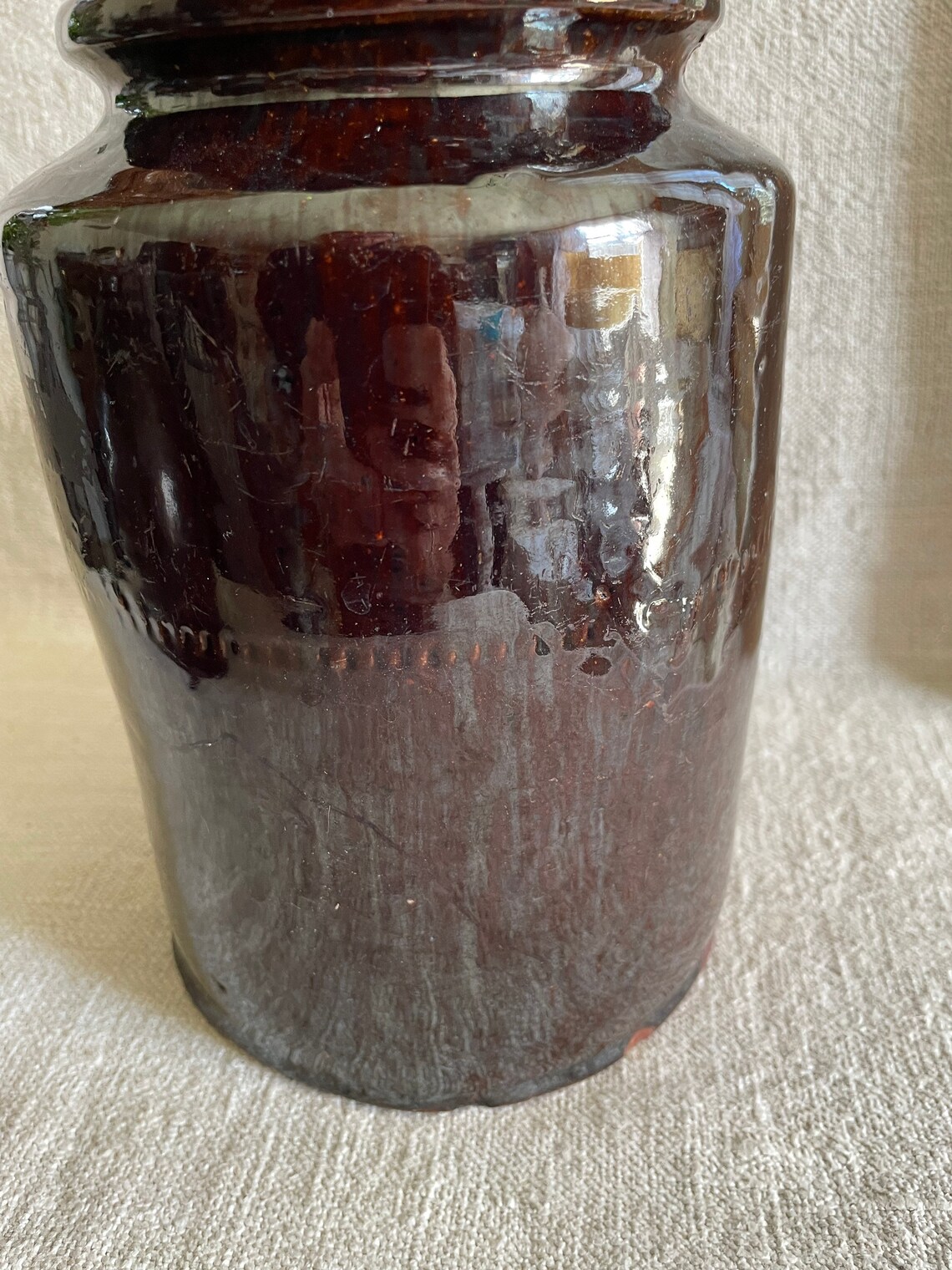 Antique Redware Canning Crock | Etsy