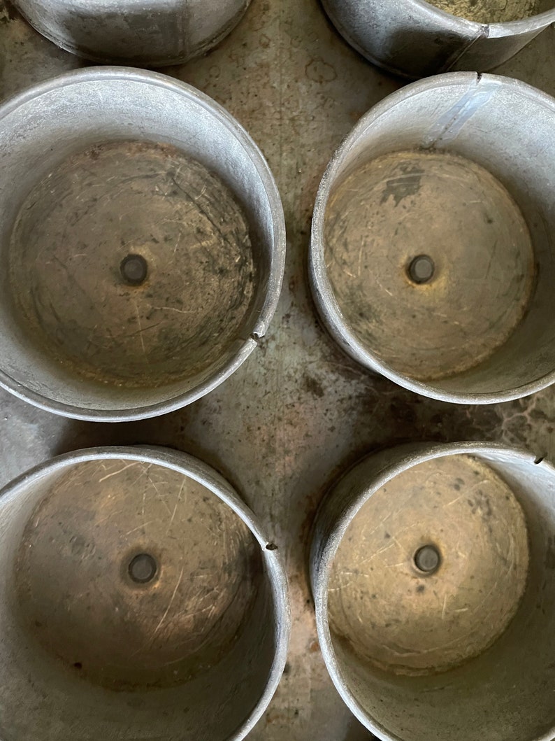 Antique Tin Food Mold - Etsy