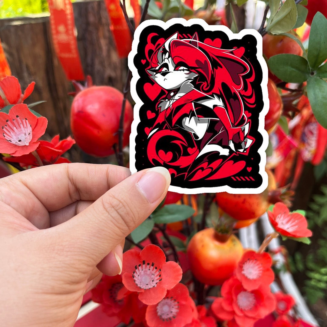 Helluva Boss Character Sticker, Loona Helluva Boss Sticker, Helluva ...