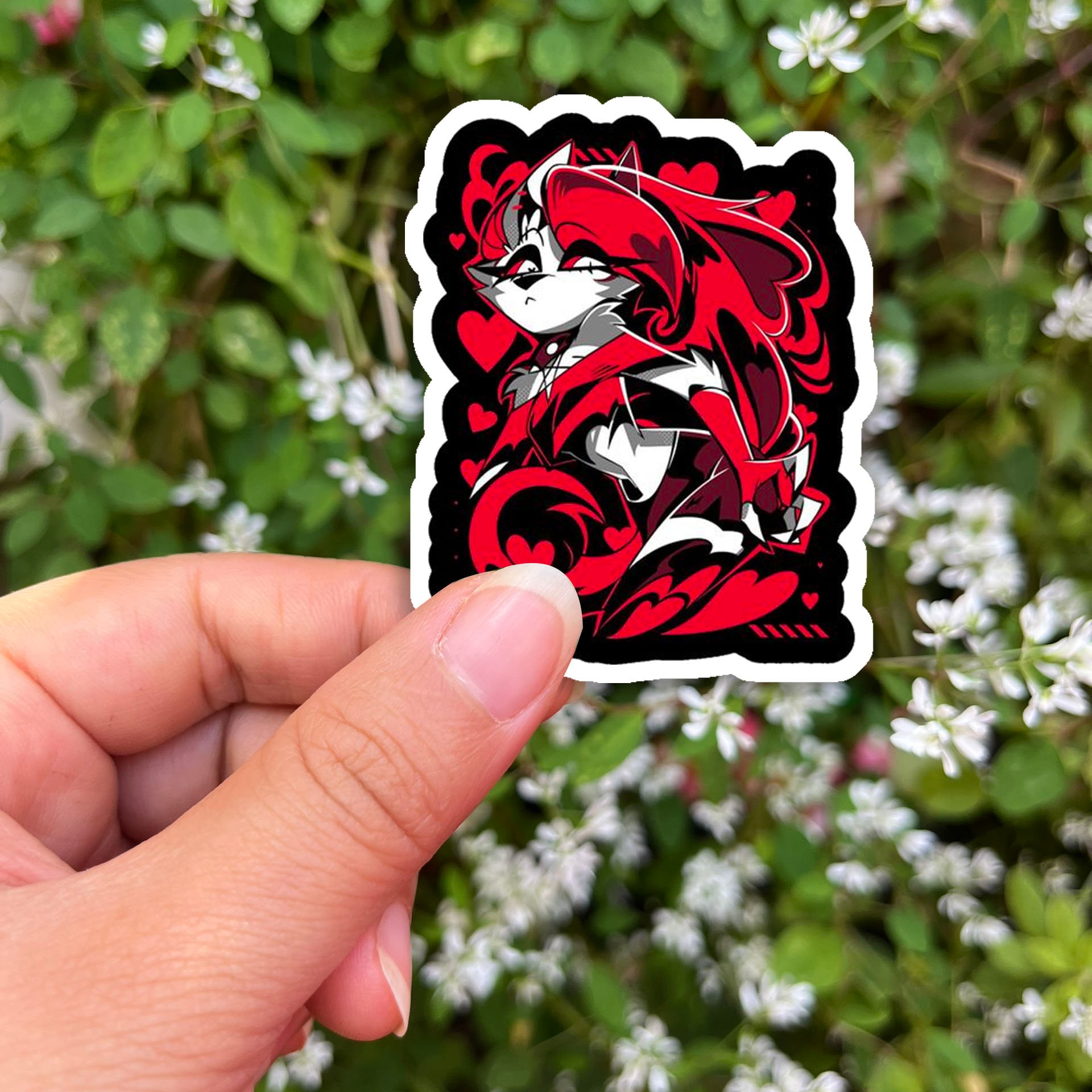 Helluva Boss Character Sticker, Loona Helluva Boss Sticker, Helluva ...