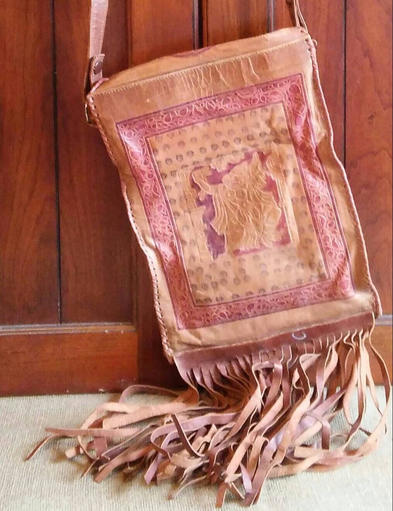 Leather Boho Style Purse - Etsy