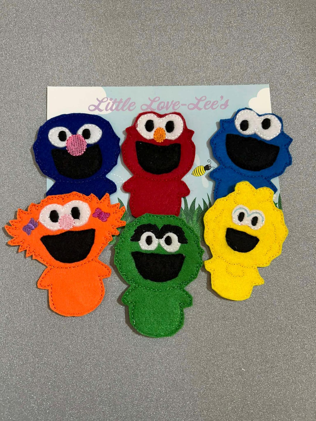 Sesame Street Finger Puppets - Etsy Australia