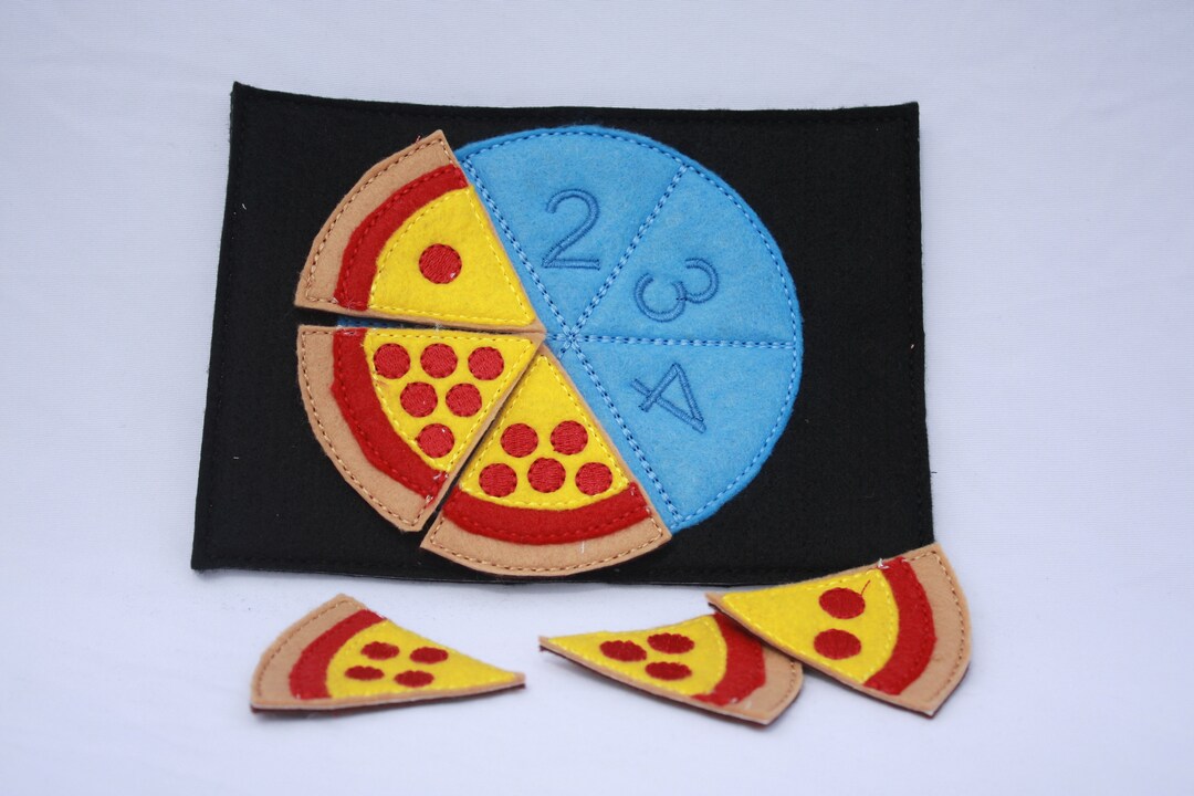 Pizza Number Match Game - Etsy