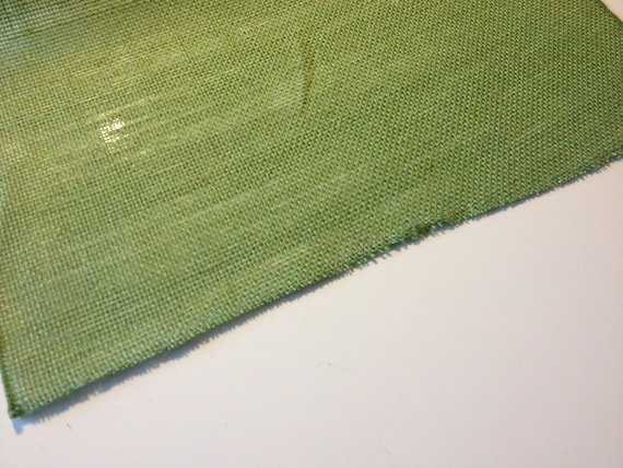 Items similar to Green Burlap Runner 14 inches x 72 inches on Etsy