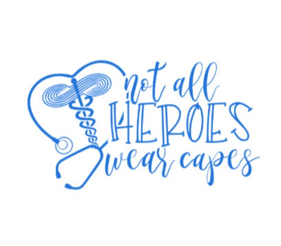 nurse appreciation RN stencil physicians firefighters heroes silkscreen ...