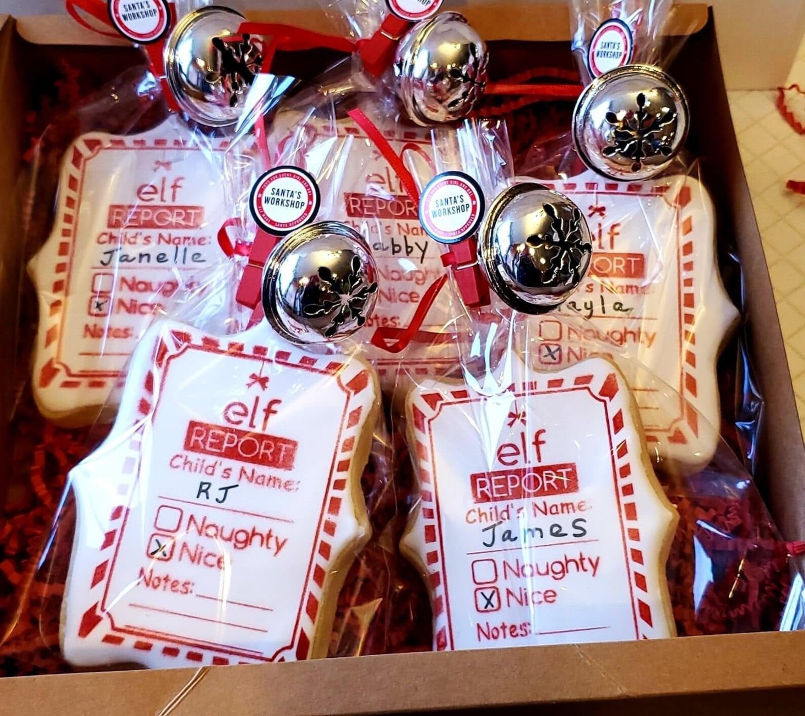 LIMITED DAILY QUANTITY Elf Report Silk Screen Elf Letter - Etsy