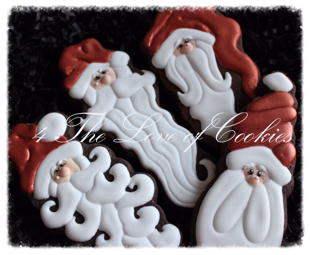 Santa cookie cutter set SILKSCREENS NOW AVAILABLE This is - Etsy.de