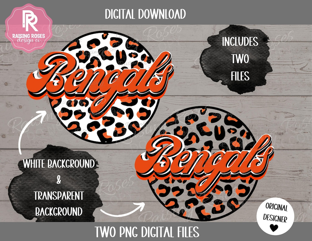 Bengals Digital Design, Png Files, Instant Download, Football Tshirt ...
