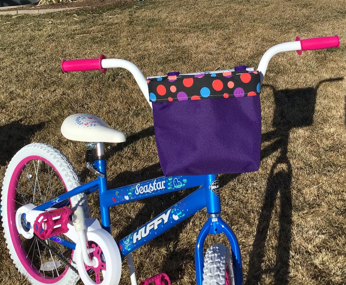 Girls Handlebar Bag Girls Bike Accessory - Etsy