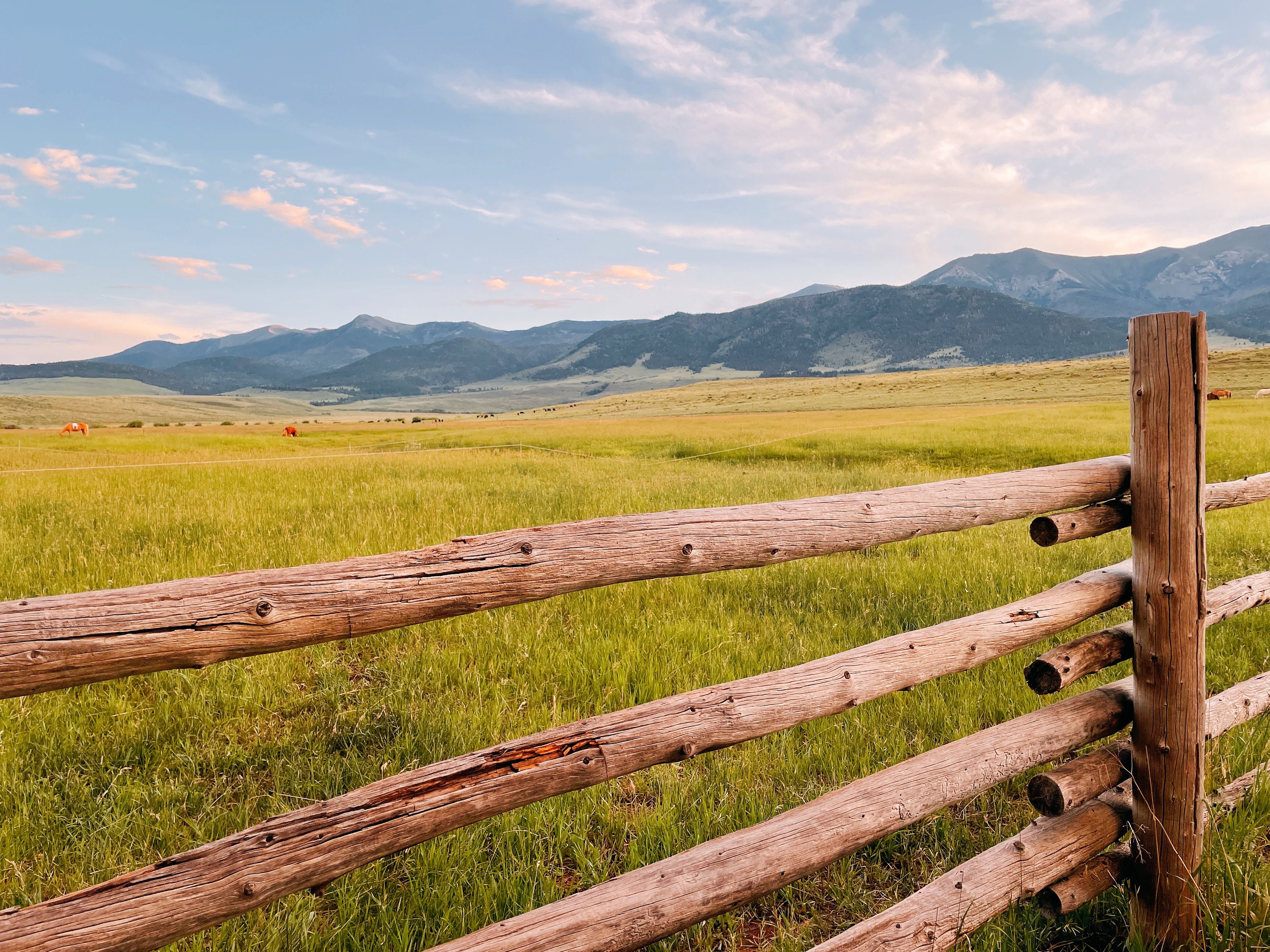 Colorado Landscape Print, Rural Photography, Colorado Ranch Westcliffe ...