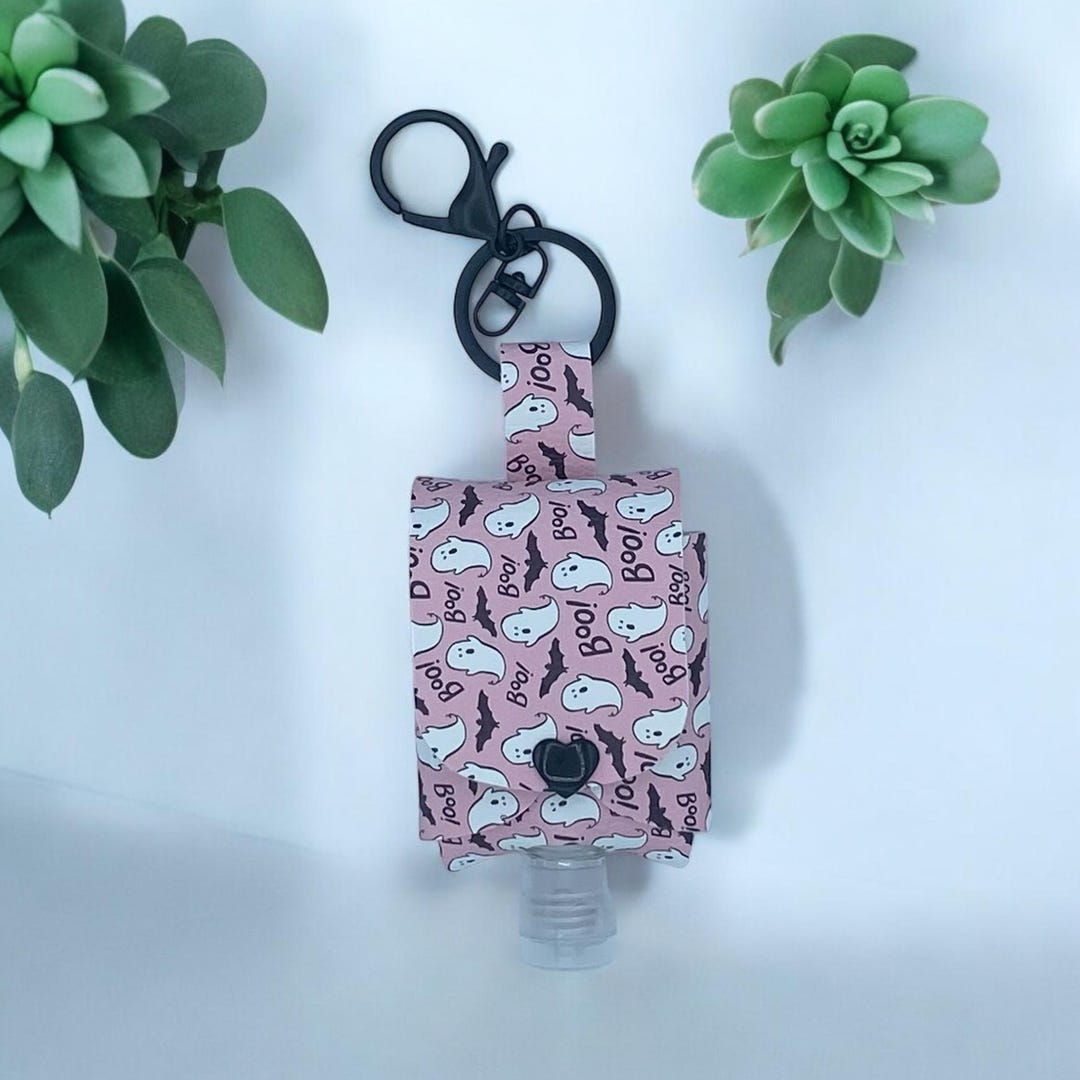 Pink Halloween Ghost Pocket Bac Holder Halloween Basket Filler, Cute ...