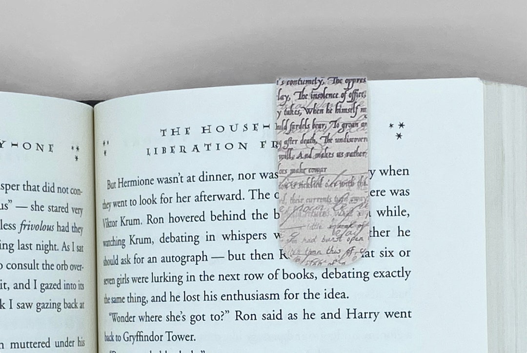 Parchment Magnetic Bookmark for Women, Teacher Prediction Gifts for Her ...