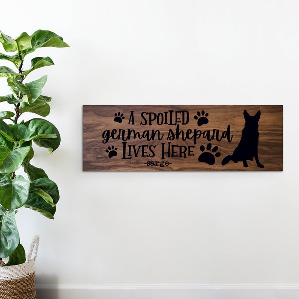 German Shepherd Sign - Etsy