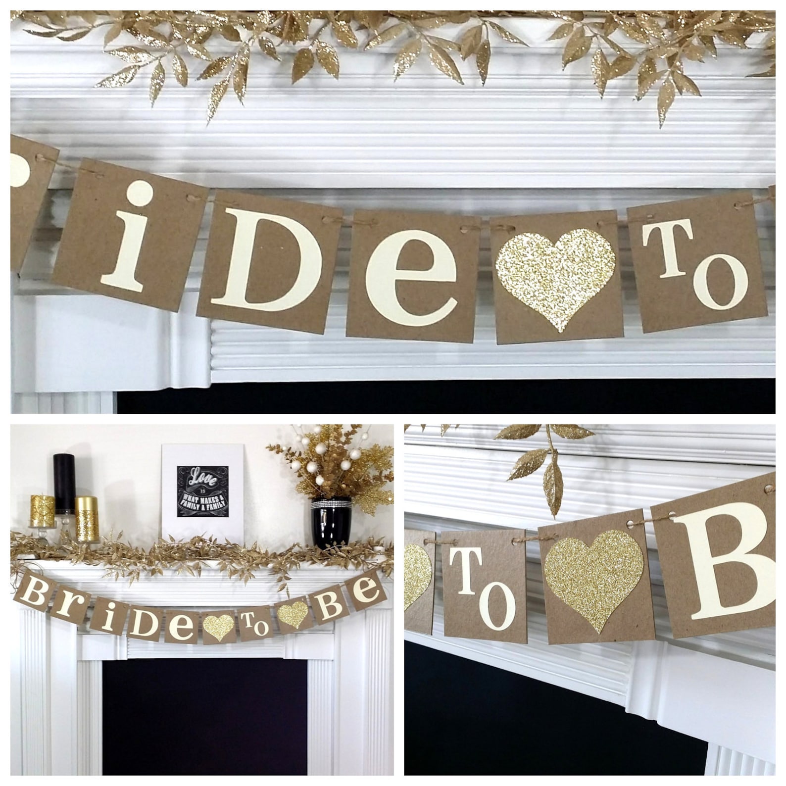 Bridal Shower Banner Bridal Shower Decor / Bride to Be Banner | Etsy