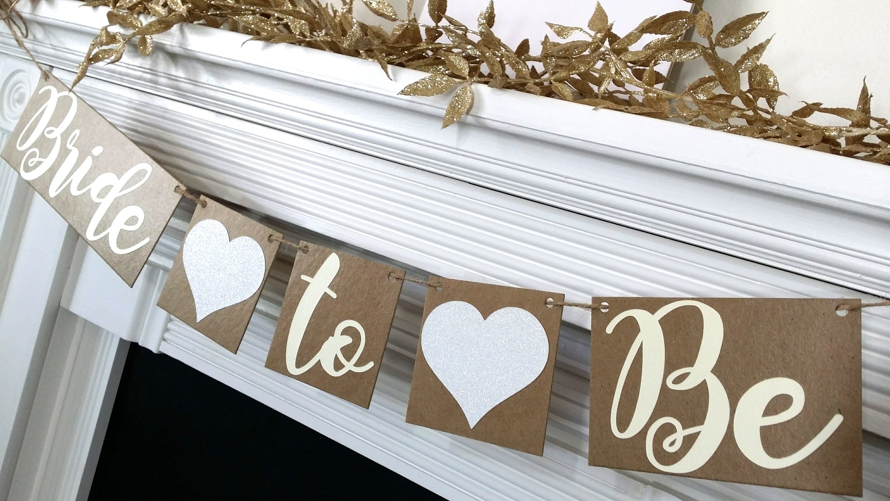 Bridal Shower Banner Bridal Shower Decor Bride to Be Banner | Etsy