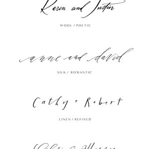 Custom Handwritten Modern Calligraphy Wedding Envelope Return ...