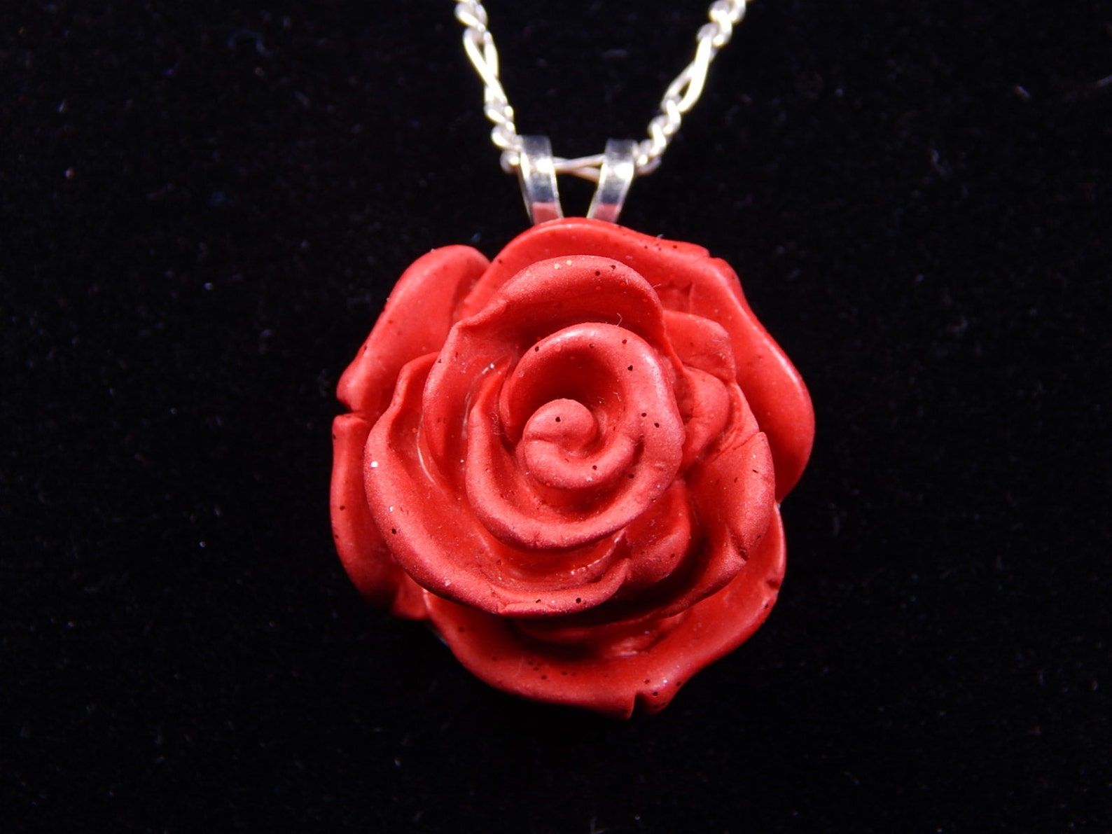 Belle's Red Roses: a Handmade Set of Red Rose Jewelry Fit for a Queen ...