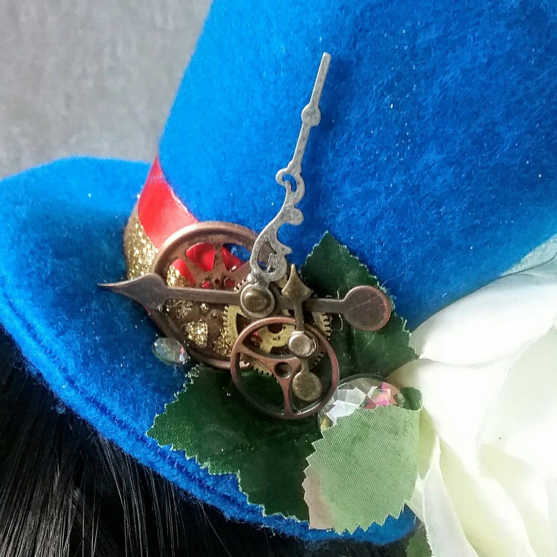 Diana's Daring: a Tiny Steampunk Top Hat Fit for the | Etsy