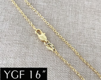 16 Inch Gold Chain - Etsy