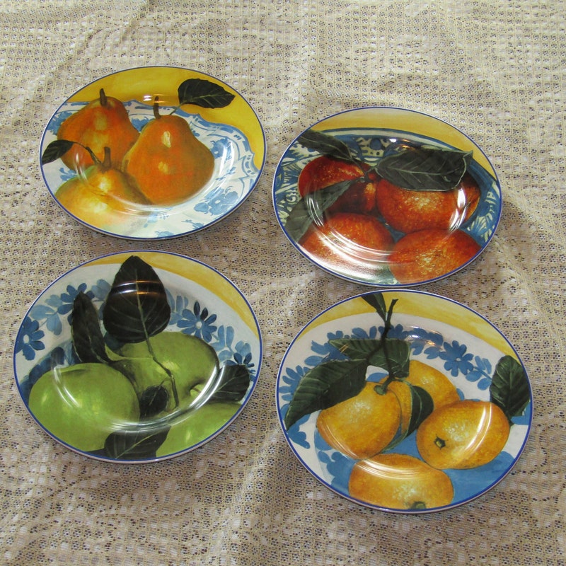 Fruit Shape Ceramic Plate - Etsy