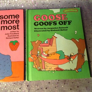Set of 4 Vintage Children's Books - 1970s Sweet Pickles Books - Some ...
