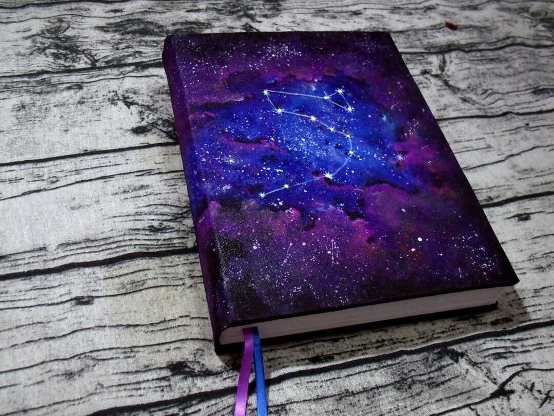 8.5x11 Draco Large Blank Book of Shadows, Starry Journal - Etsy