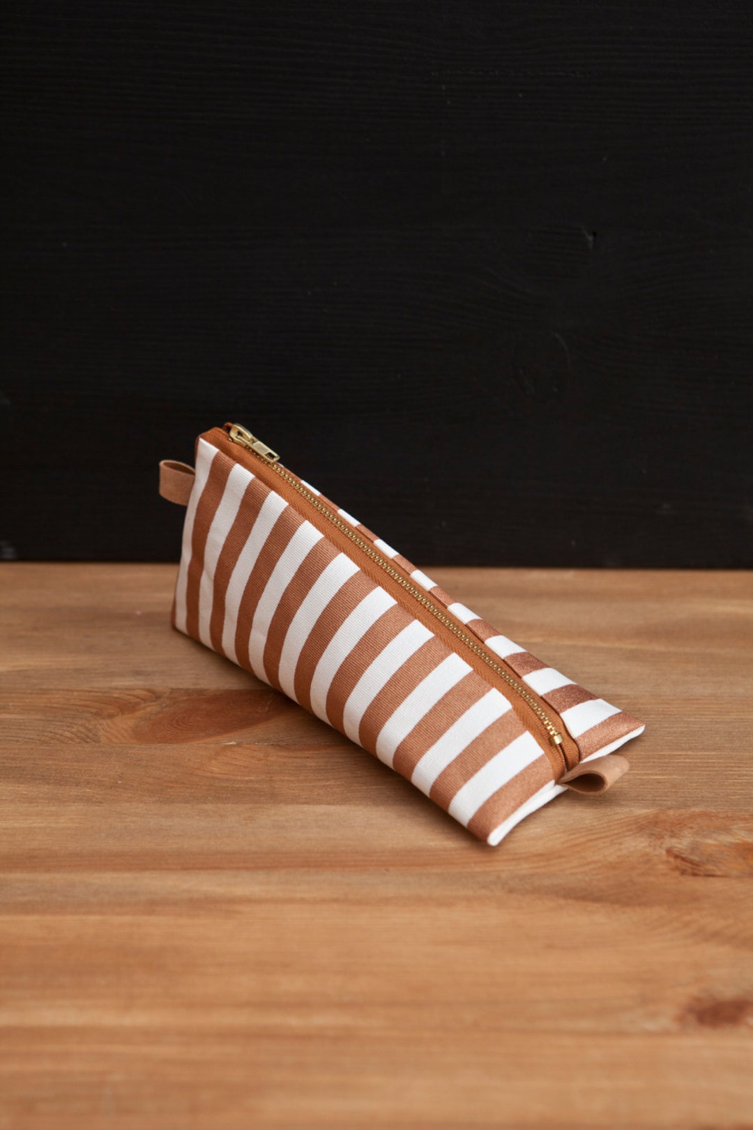 Heimarbeit Design Pencil Case stripe Pattern - Etsy